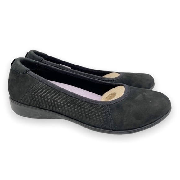 Aravon | Shoes | 75d 75w Wide Width Aravon Womens Abbey Black Nubuck ...